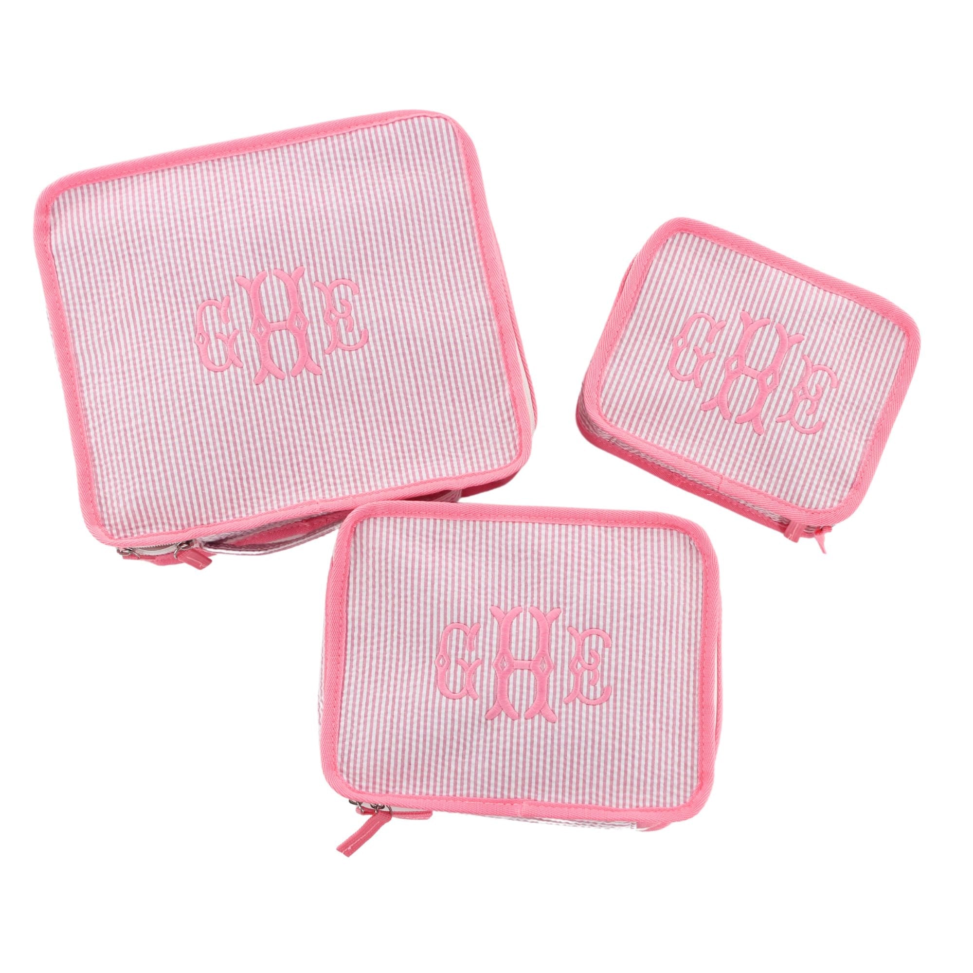 Custom Packing Cubes - Sprinkled With Pink