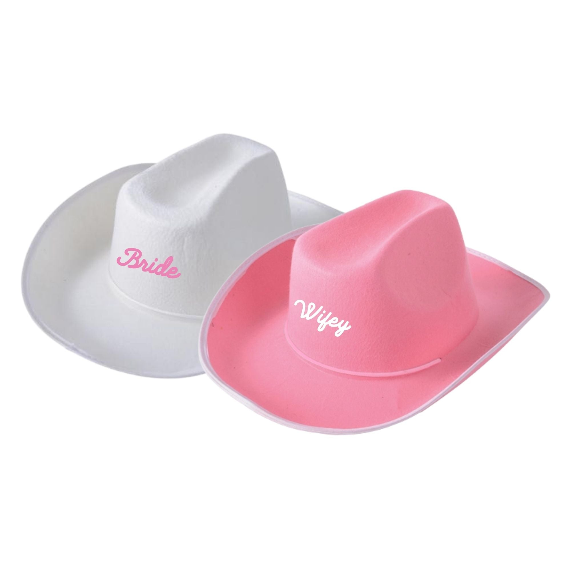 Custom Pink Cowboy Hat - Sprinkled With Pink